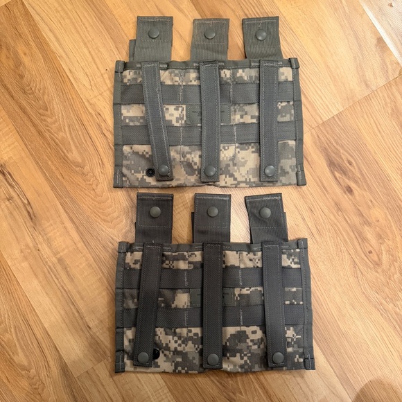 U.S. Army | Other | 2 Pack Usgi Military Acu Triple Mag Pouch Magazine ...